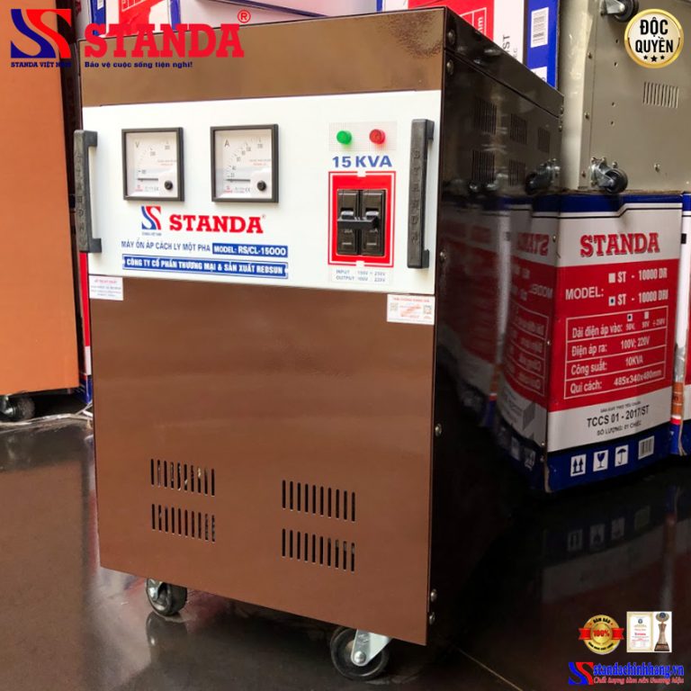 [2022] giá biến áp cách ly Standa chính hãng với chiết khấu cao