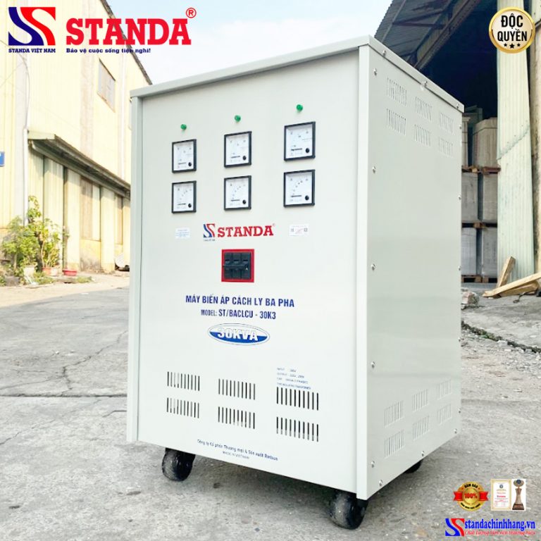 Biến áp cách ly Standa 30KVA 380V - 220V - 200V