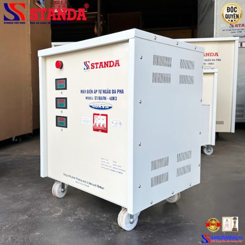 Máy biến áp tự ngẫu Standa 40KVA điện áp 380V/220V/200V