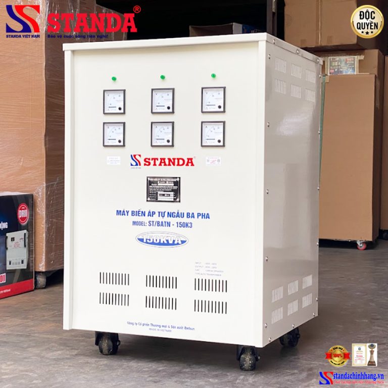 Máy biến áp tự ngẫu Standa 150KVA 380V/400V/200V/220V 3 pha
